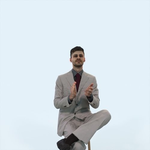 3D model Posture 19D Clapping Sitting Elegant Man VR / AR / low-poly ...