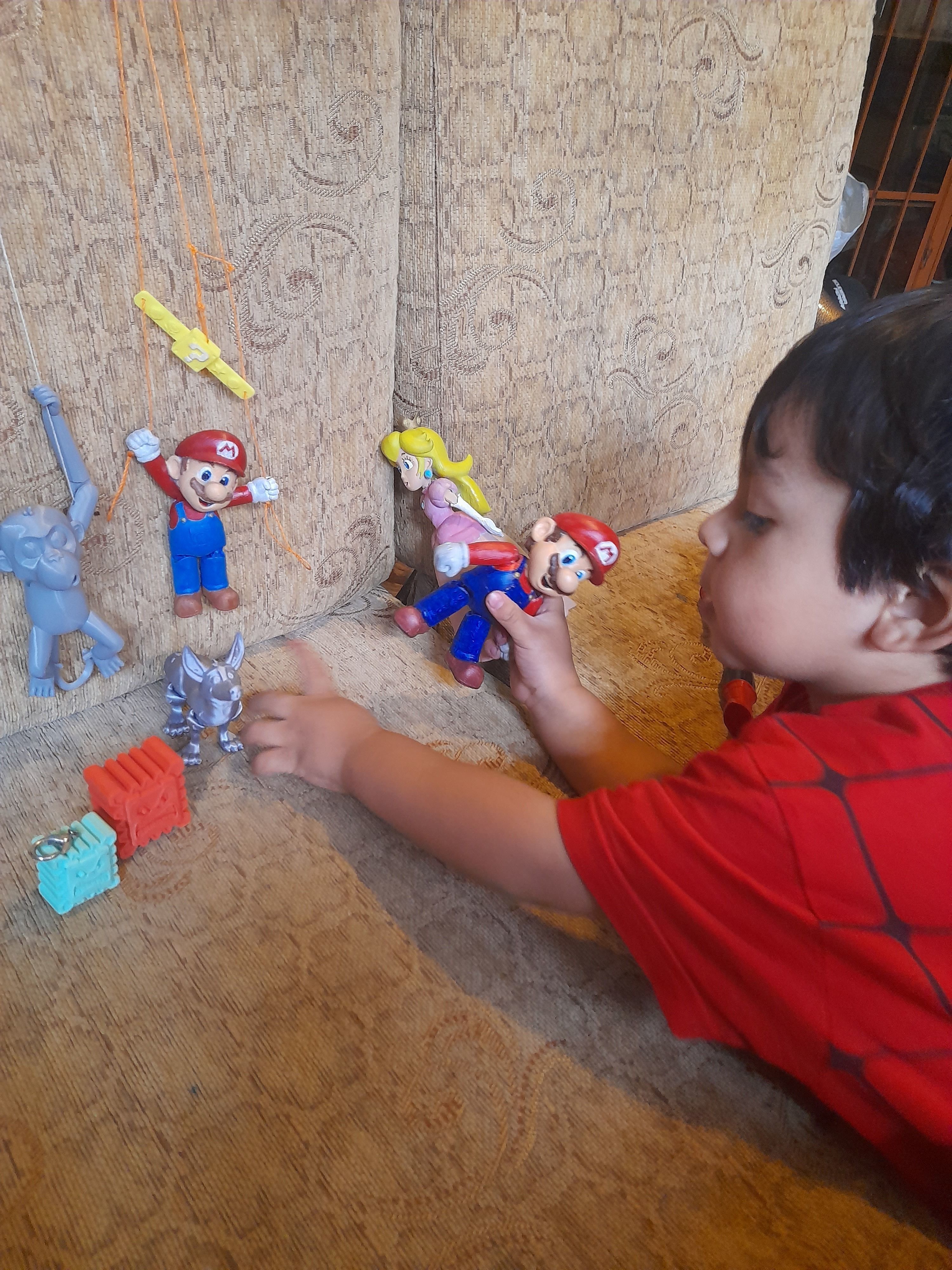 Mario Bros Climber Monkey Mario Bros and more 3D model 3D printable ...