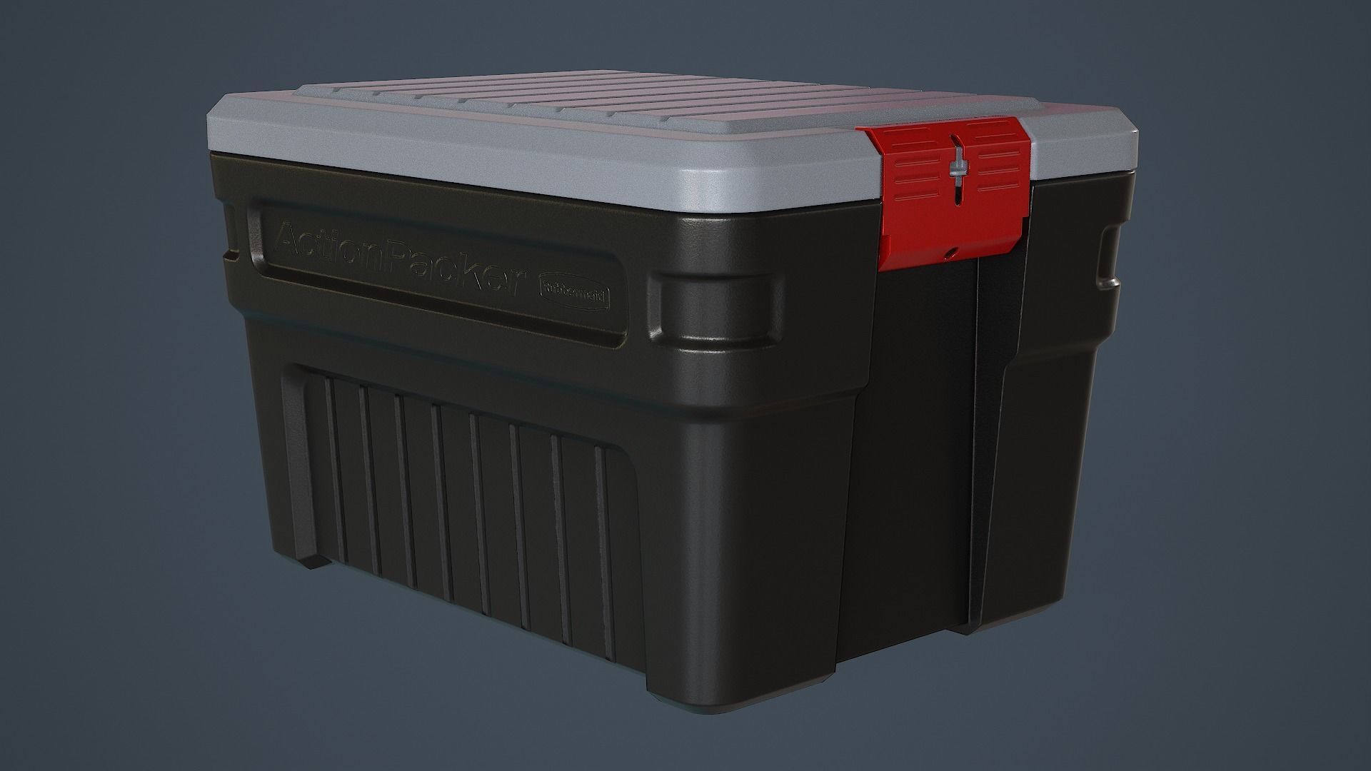 3D model storage box VR / AR / low-poly | CGTrader