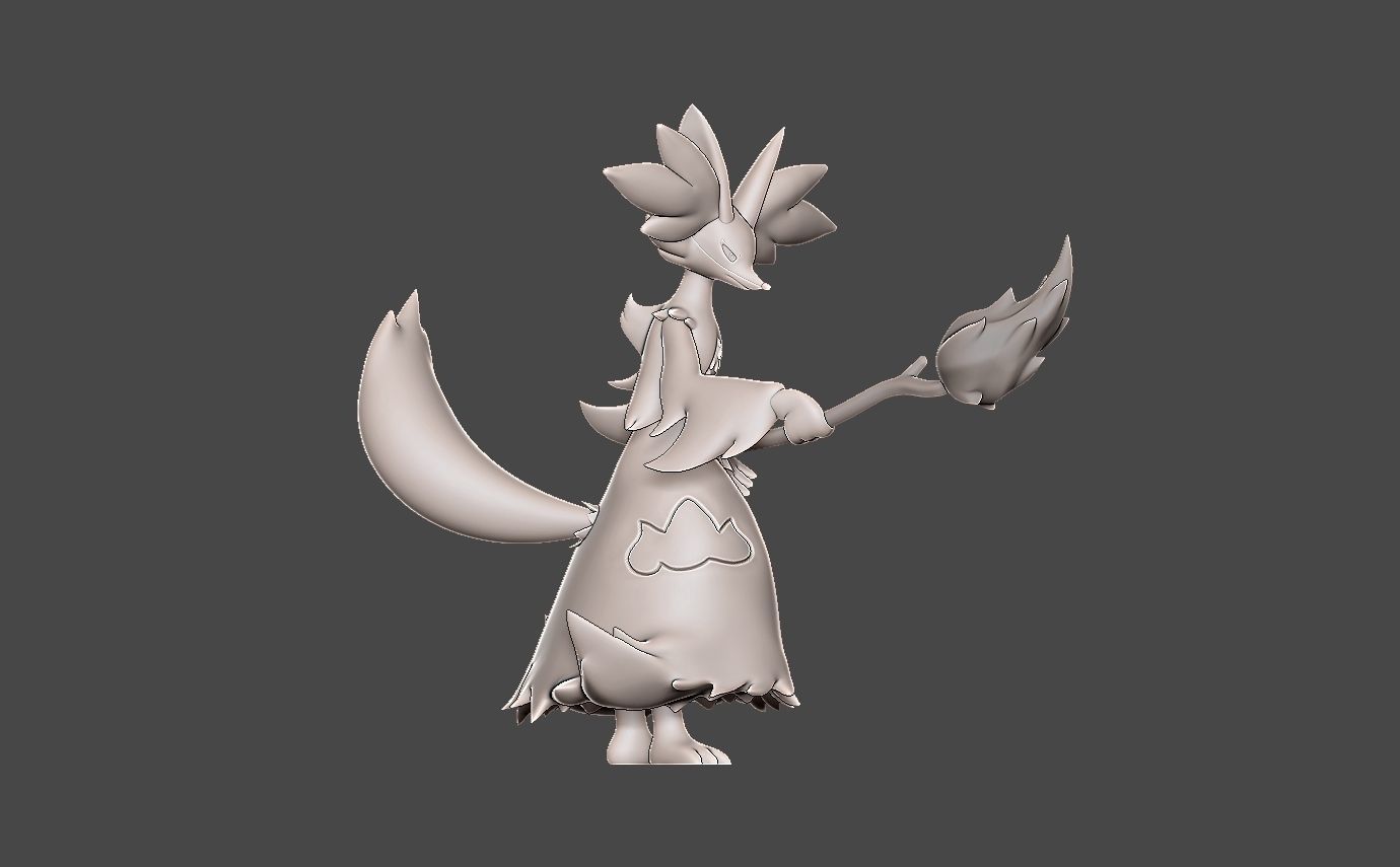 POKEMON DELPHOX 3D model 3D printable | CGTrader