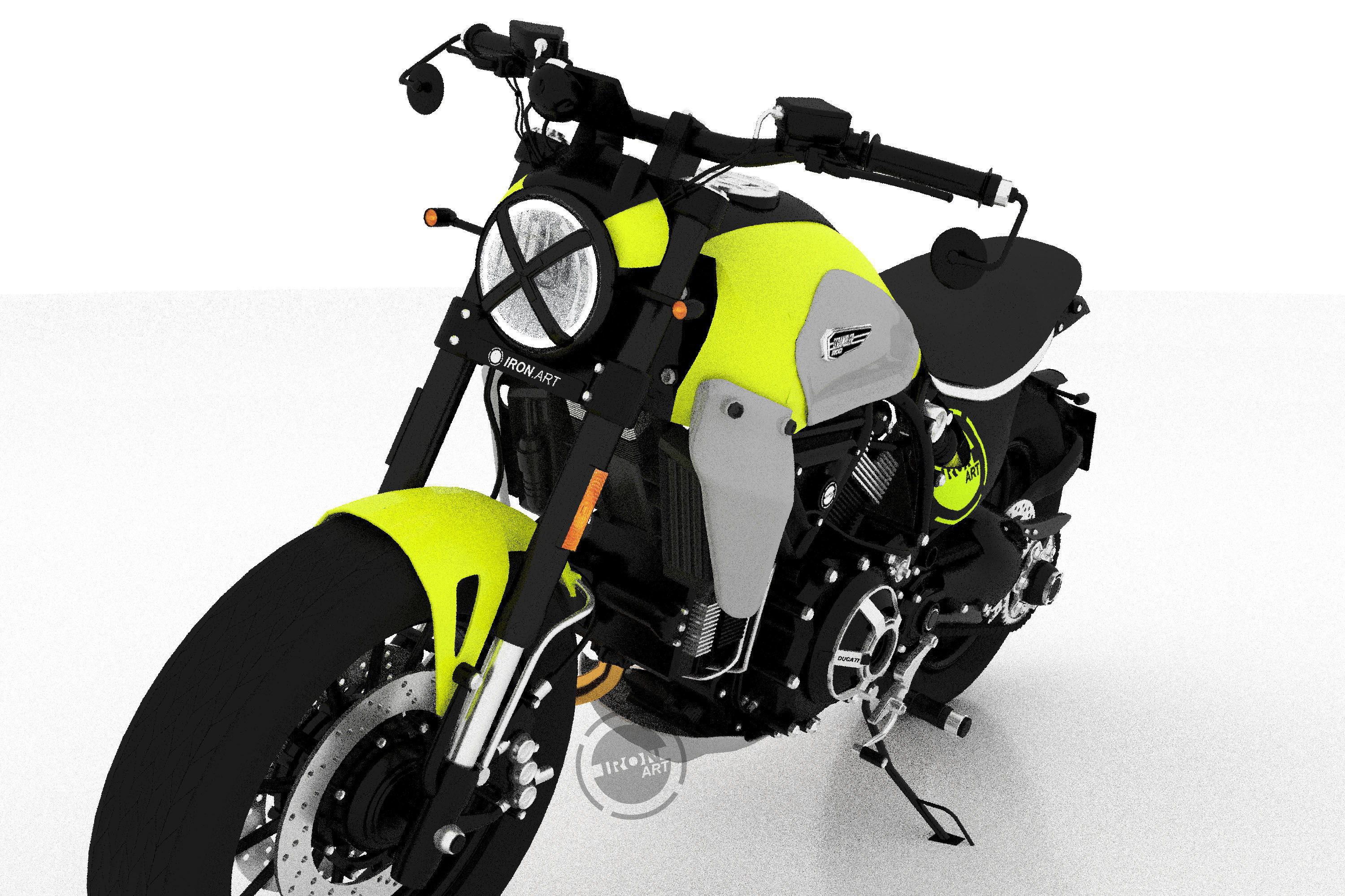 Ducati Scrambler Next Gen 3D model | CGTrader