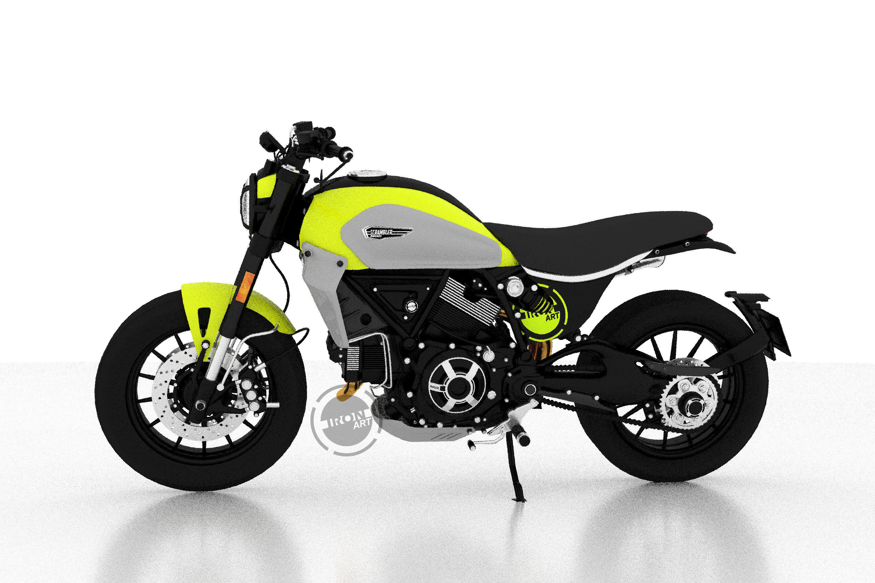 Ducati Scrambler Next Gen 3D model | CGTrader