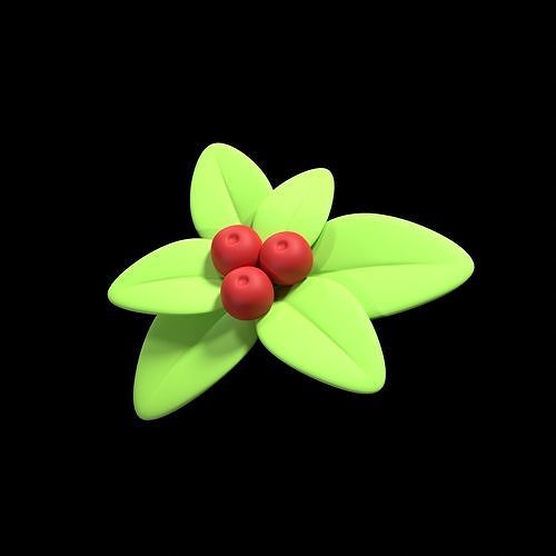 mistletoe 3D model | CGTrader