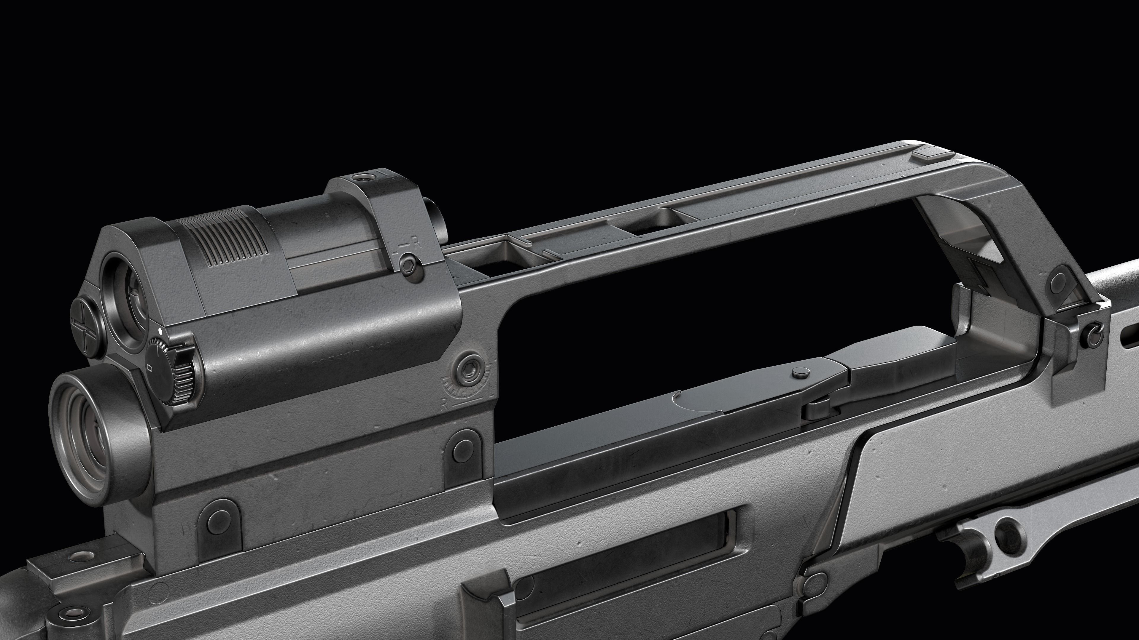 3D model Fully modular assault rifle HK G36 G36E G36K G36KE G36C VR ...