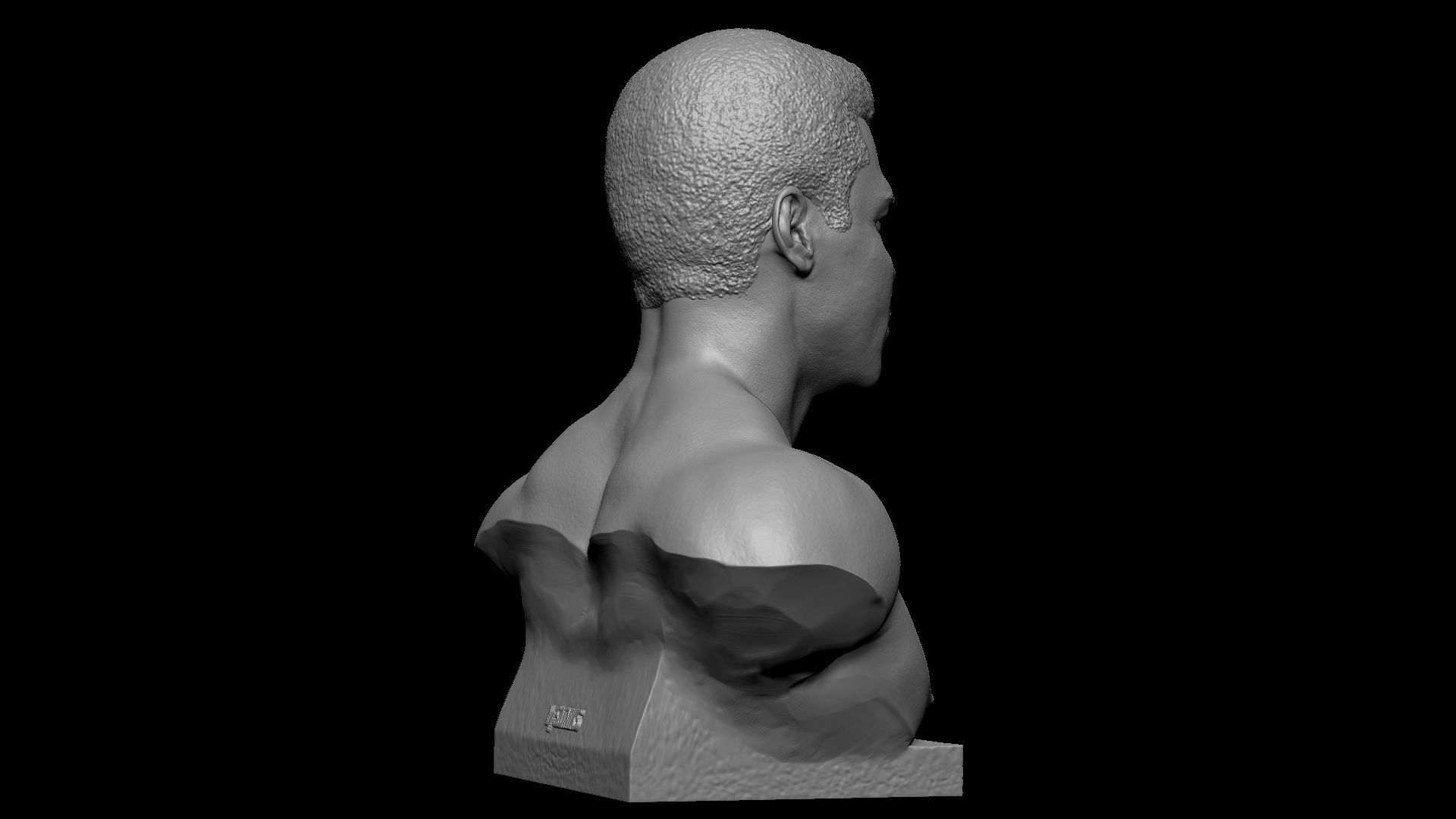 Muhammad Ali 3D model 3D printable | CGTrader