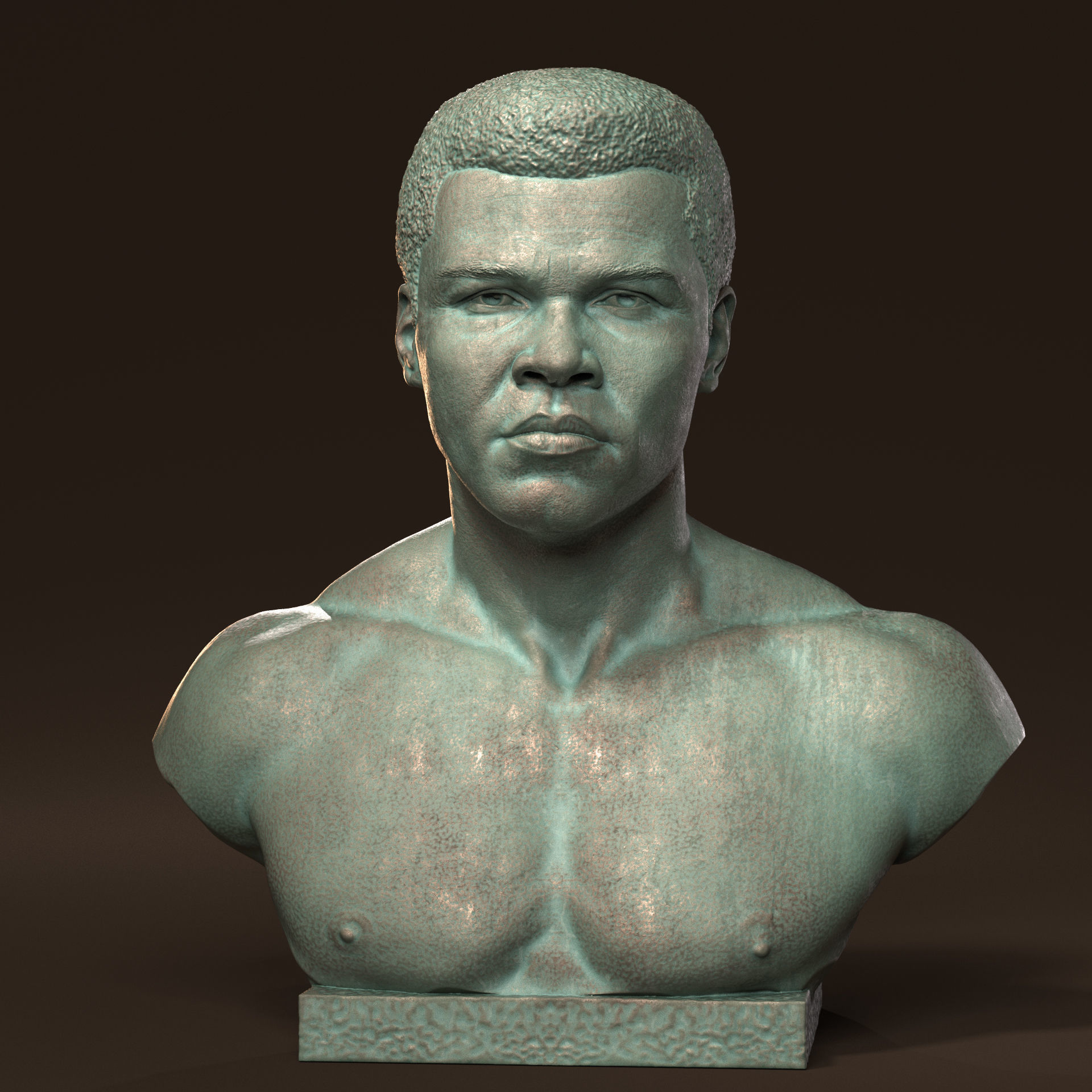 Muhammad Ali 3D model 3D printable | CGTrader