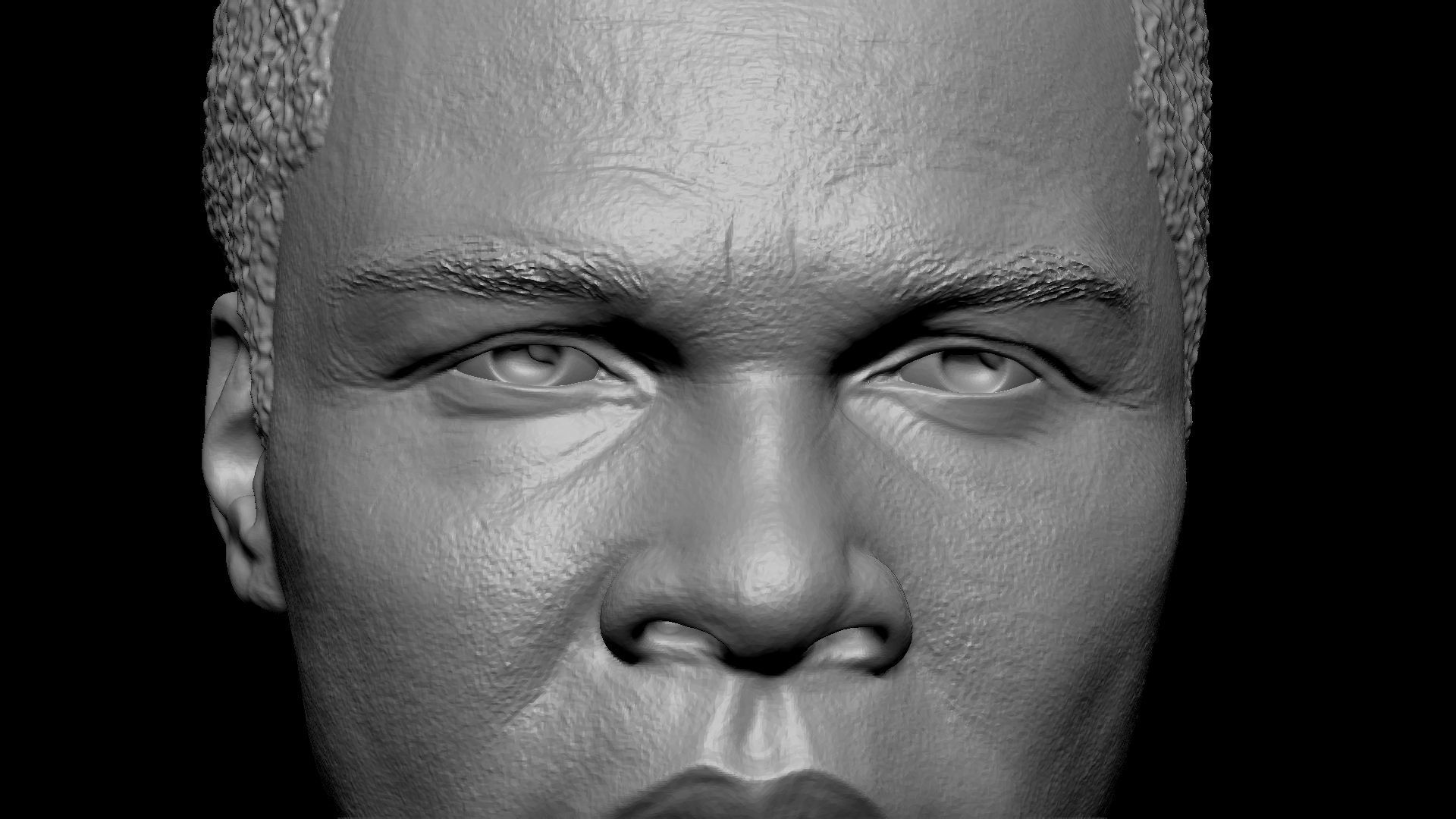 Muhammad Ali 3D model 3D printable | CGTrader
