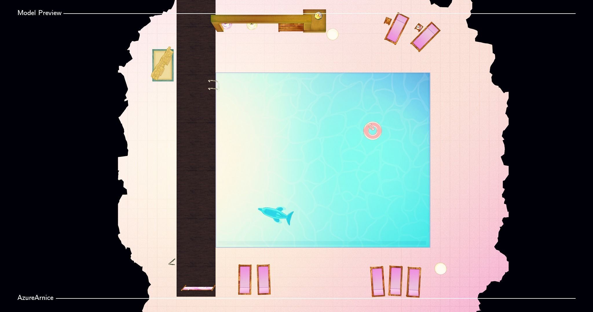 Highschool DxD - HERO Pool Stage MMD Model free VR / AR / low-poly 3D ...