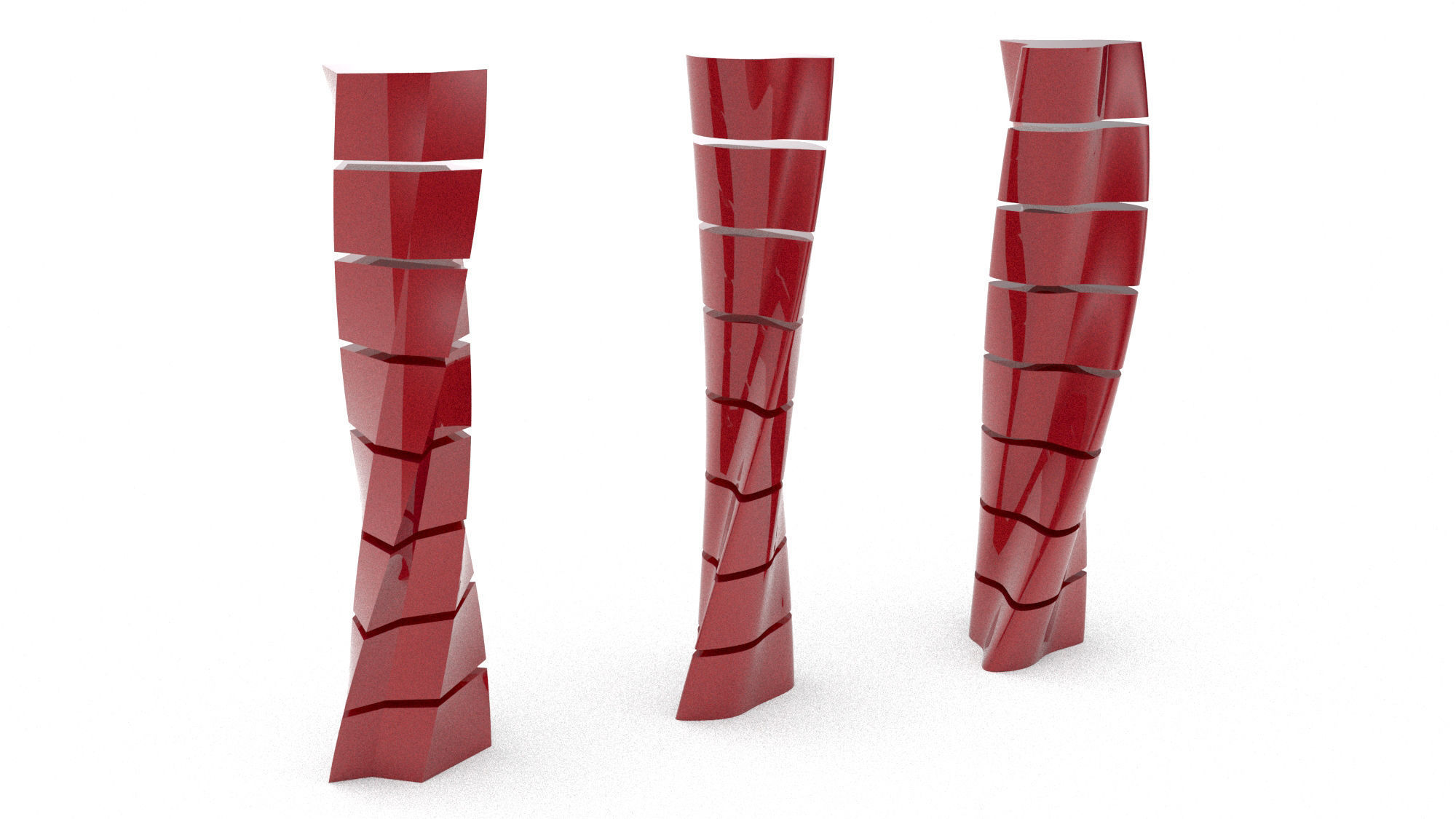 Parametric Twisted Tower Design in Grasshopper Rhino 3d model 3D model ...