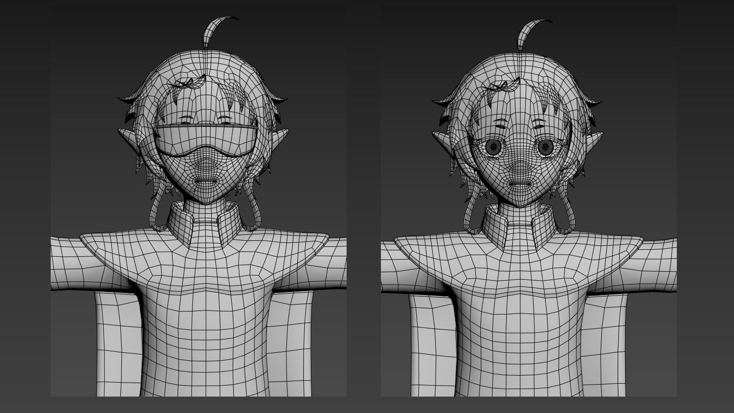 Sylphy Fitts Mushoku Tensei VRChat avatar 3D model rigged | CGTrader