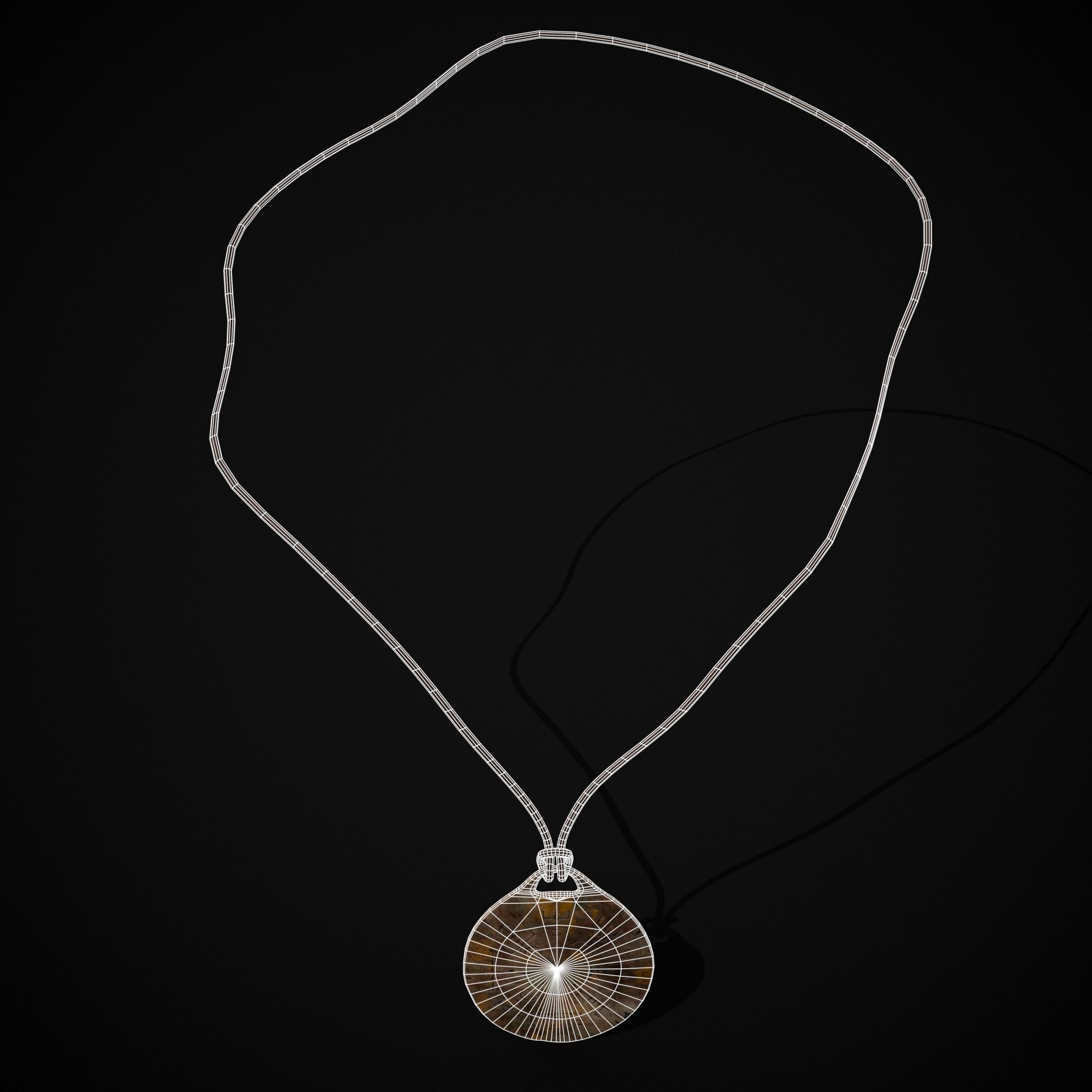 3D model Wooden Vegvisir Medallion VR / AR / low-poly | CGTrader