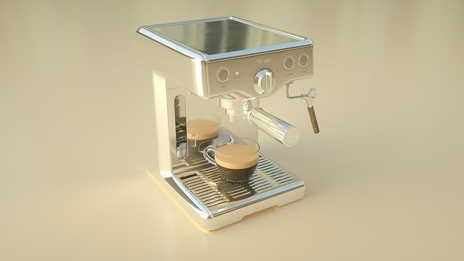 Coffee machine 3D model | CGTrader