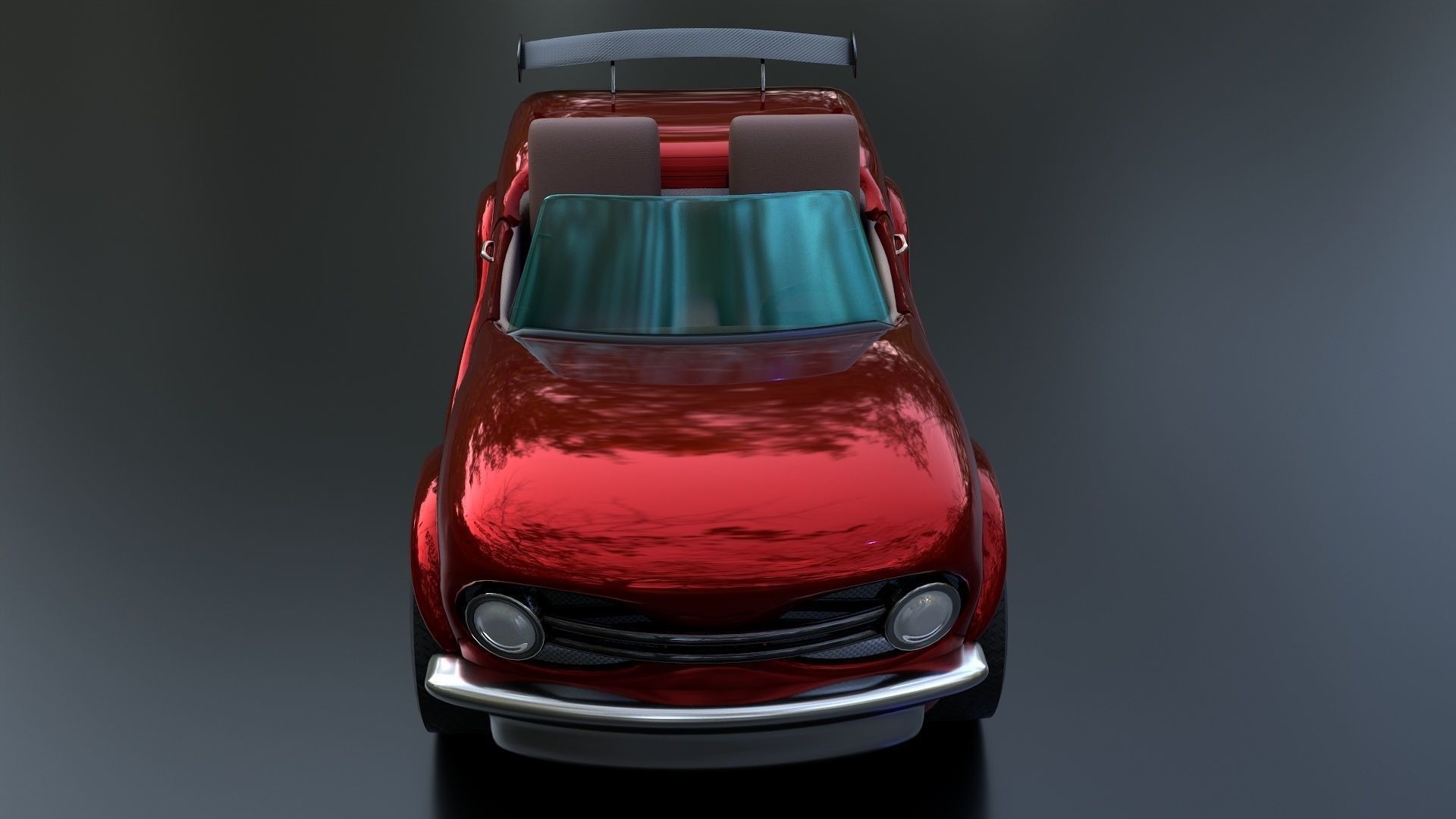 3D model Stylized Racing Car VR / AR / low-poly | CGTrader