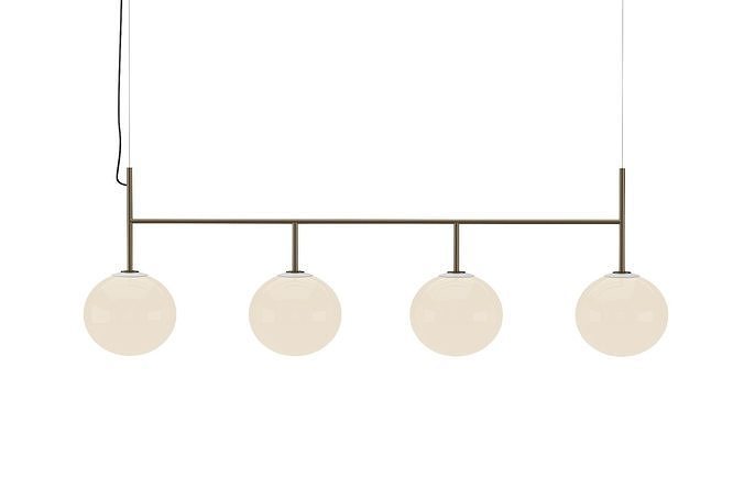TR Bulb Linear Pendant Light 3D model | CGTrader