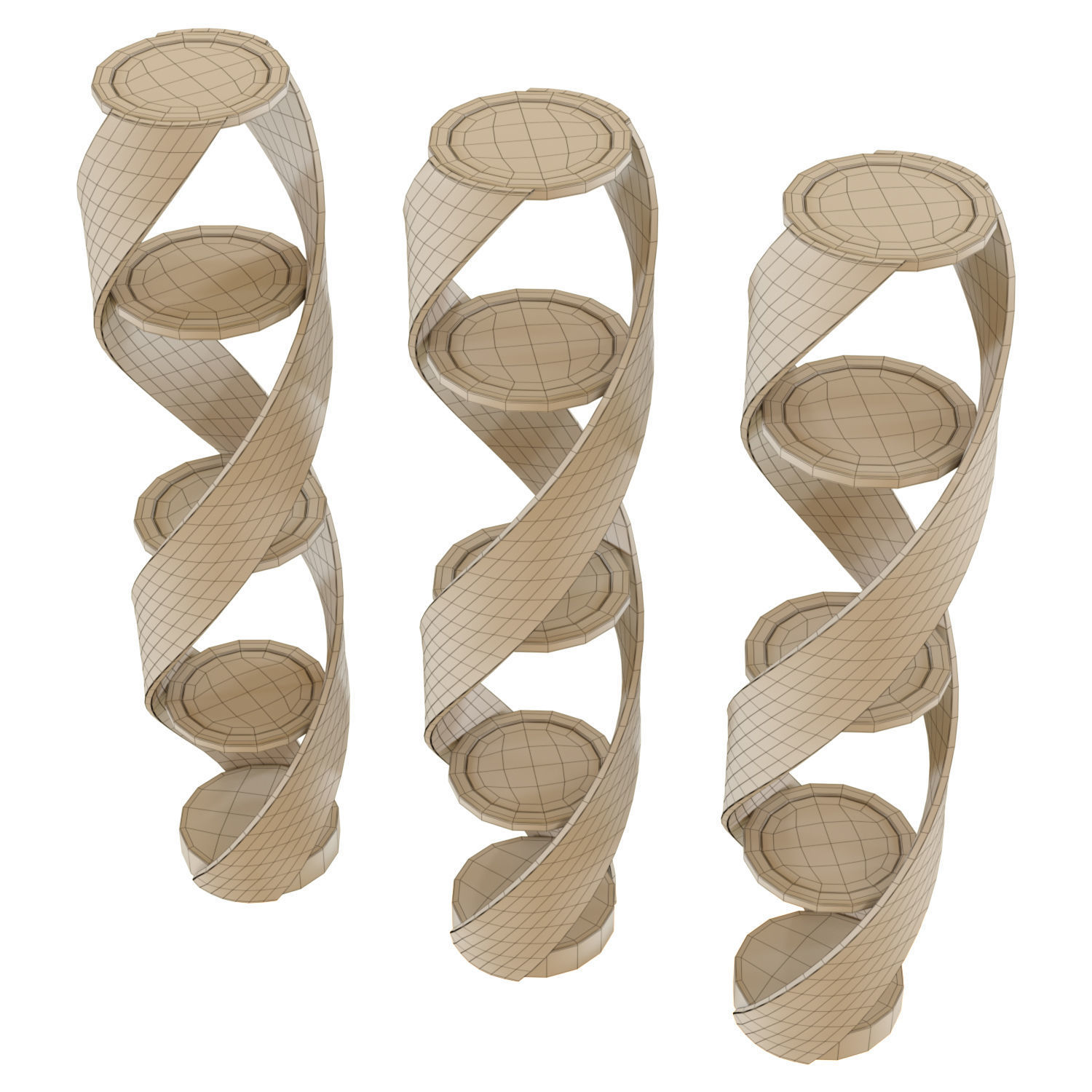 DNA Whole Twist 3D model | CGTrader