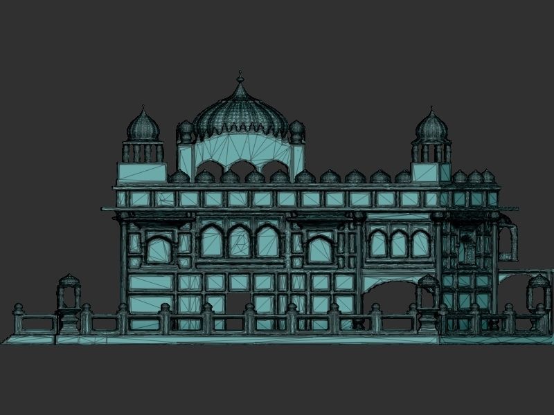 Golden Temple 3D model 3D printable | CGTrader