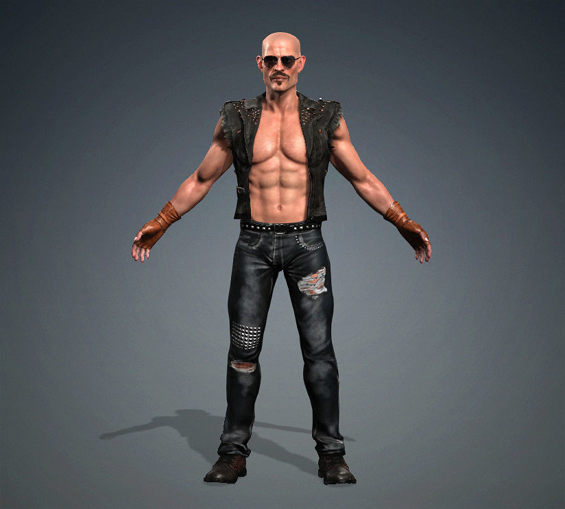 Bad Man Rigged 3D Model 3D model 3D model rigged | CGTrader