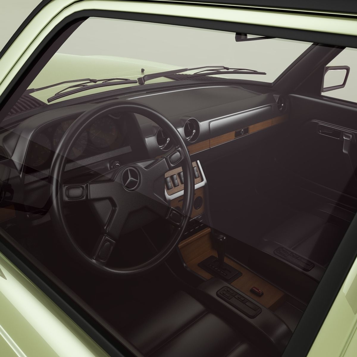 Mercedes-Benz W123 AMG 3D model | CGTrader