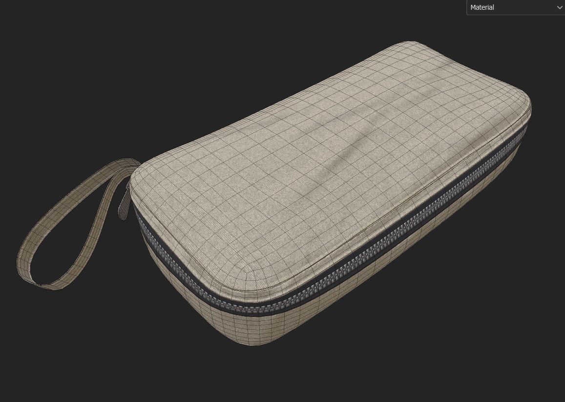 3D model Pencil Case M01 VR / AR / low-poly | CGTrader