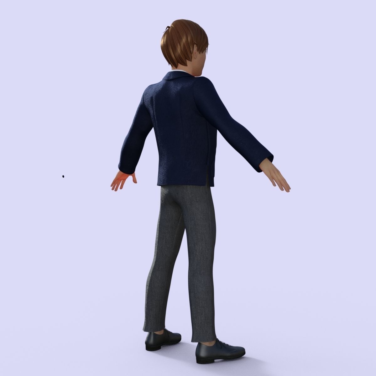 3D model High School Student Boy VR / AR / low-poly | CGTrader