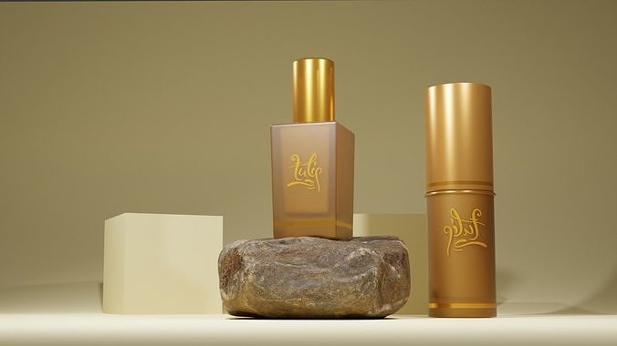 3D cosmetic makeup Foundation 3D model | CGTrader