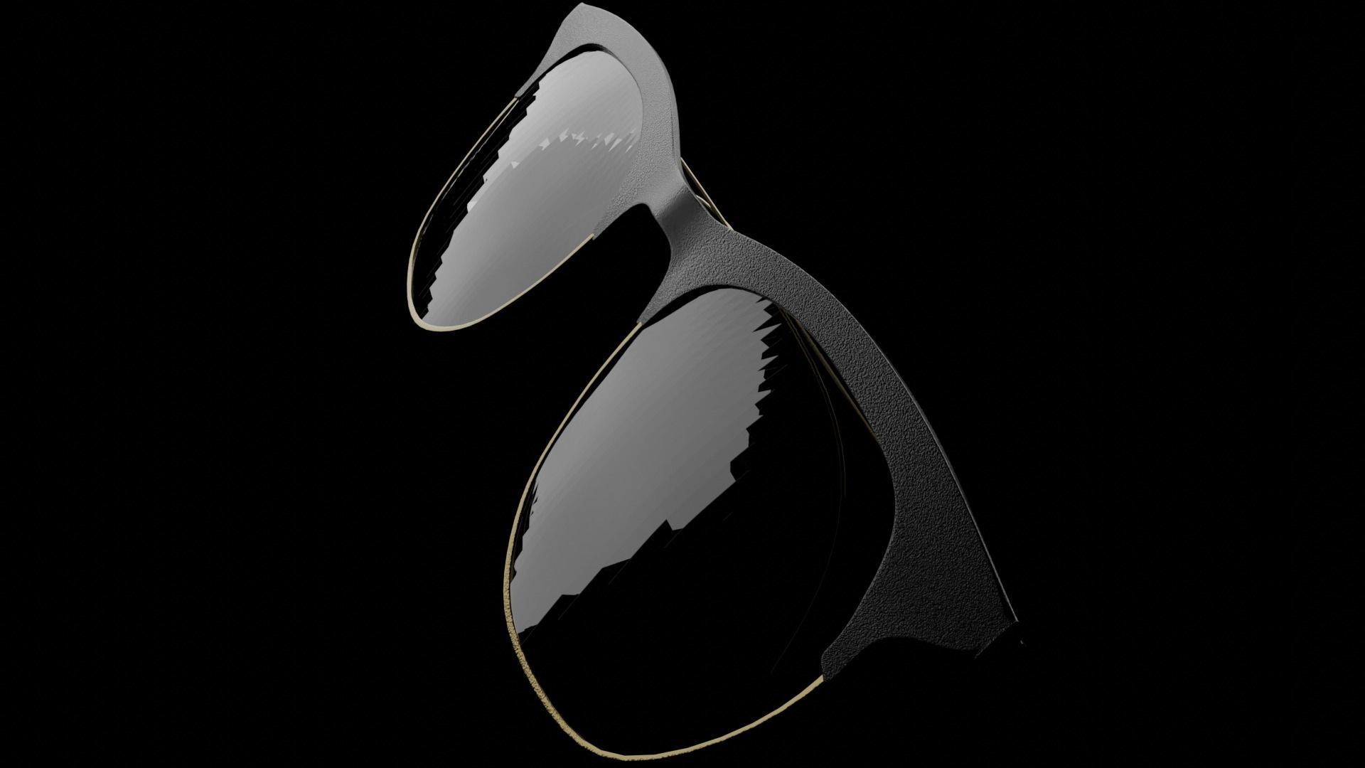 Glasses 3D model 3D printable | CGTrader