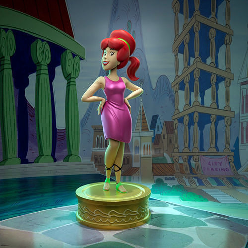 Laurie Holiday - The Roman Holiday 3D model 3D printable | CGTrader