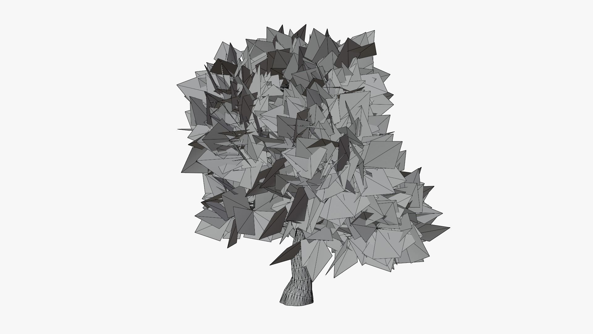 3D model Stylized Cartoon Oak VR / AR / low-poly | CGTrader