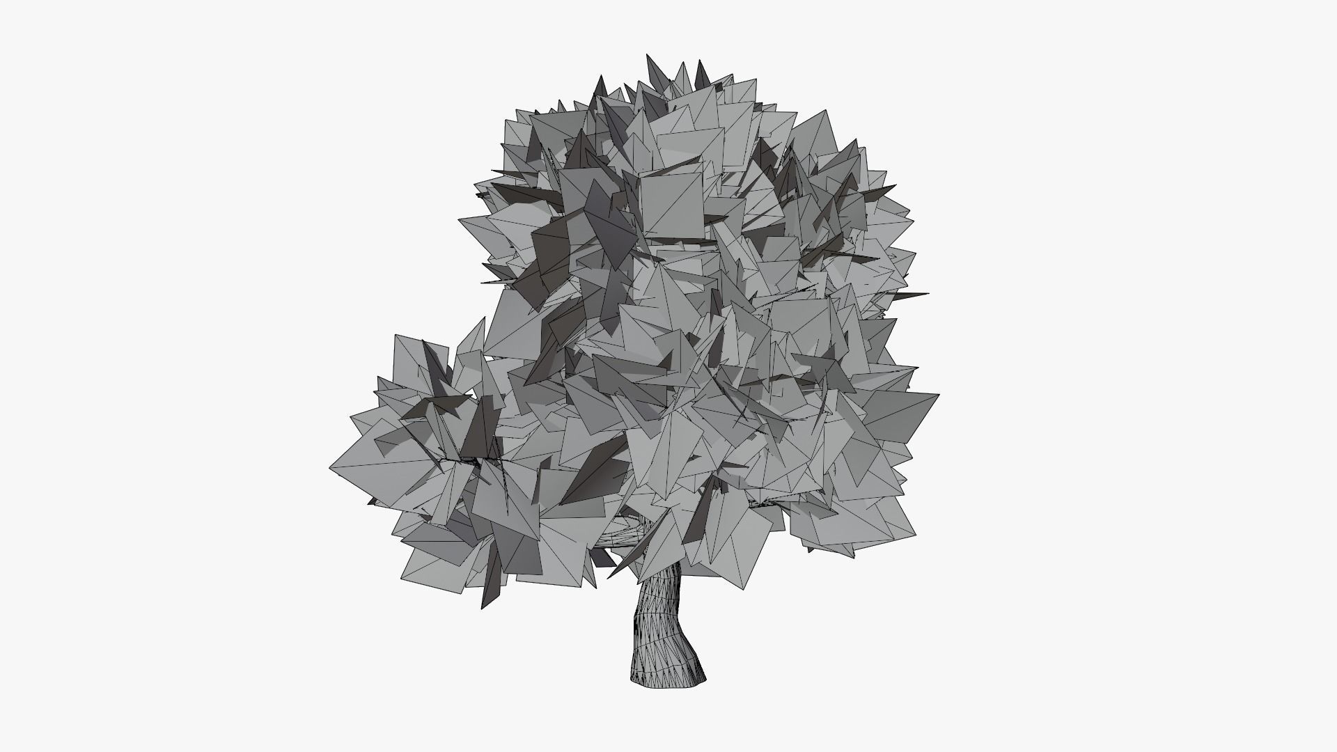 3D model Stylized Cartoon Oak VR / AR / low-poly | CGTrader