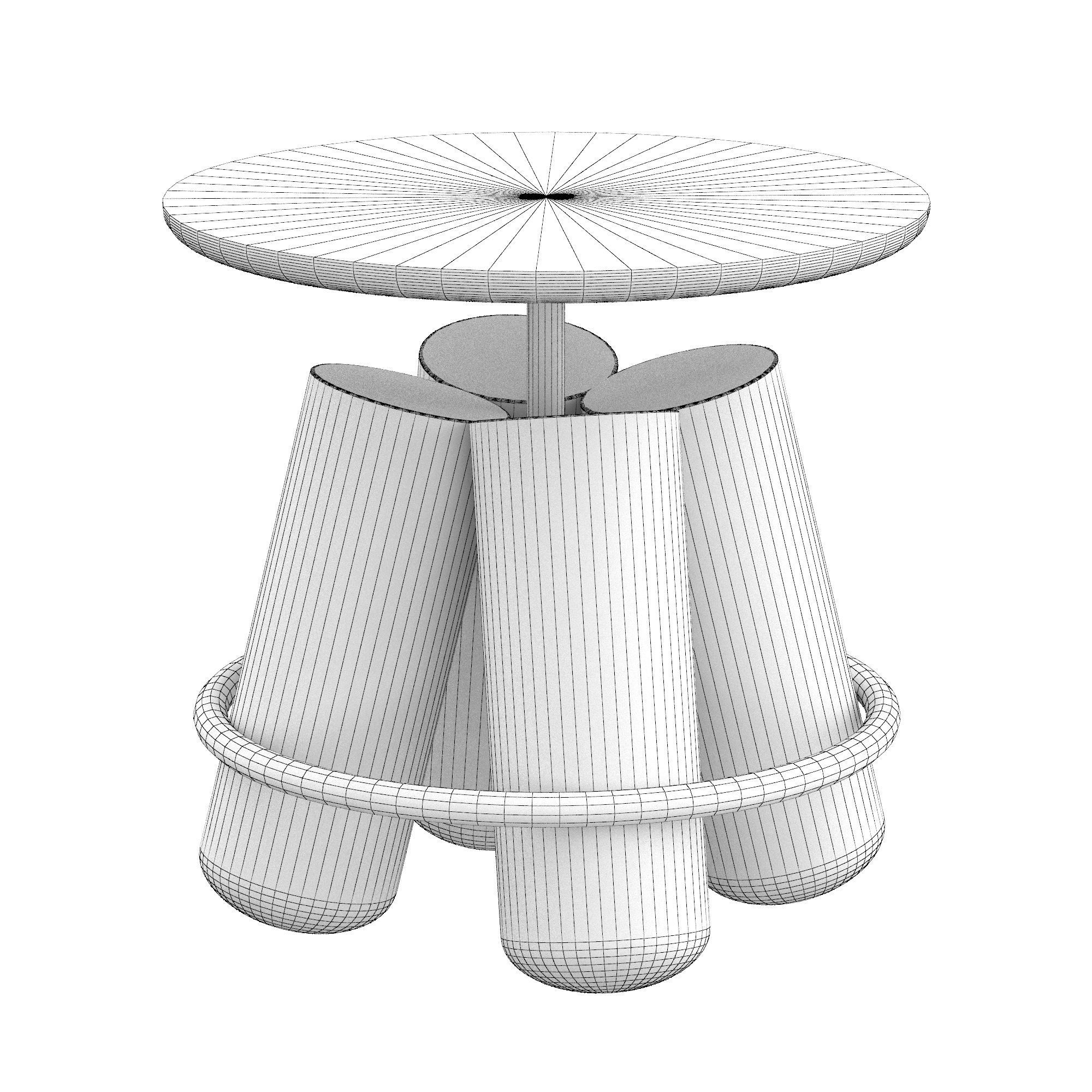 Side Table Lilo 3D model | CGTrader