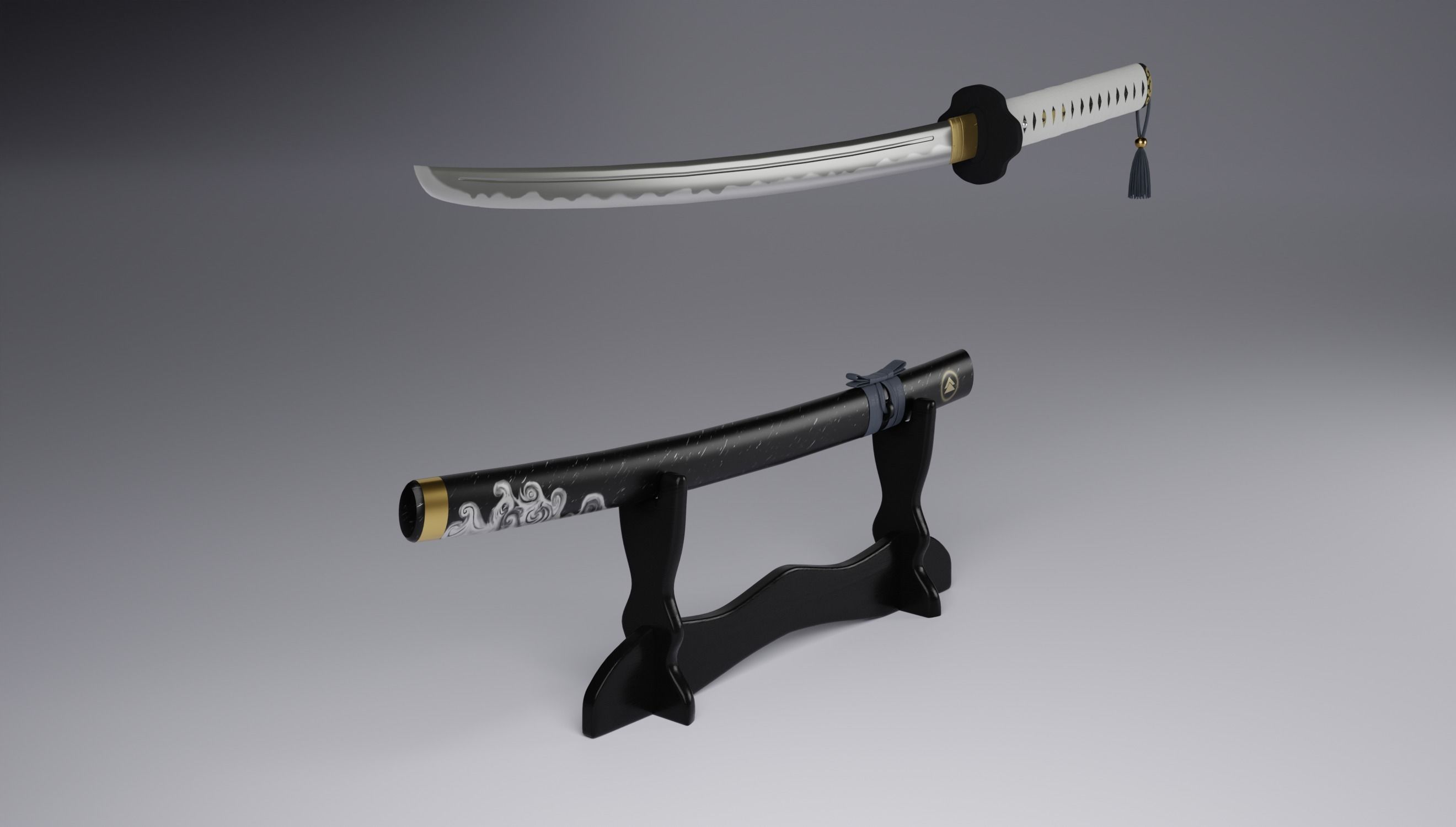 Katana 3D model | CGTrader