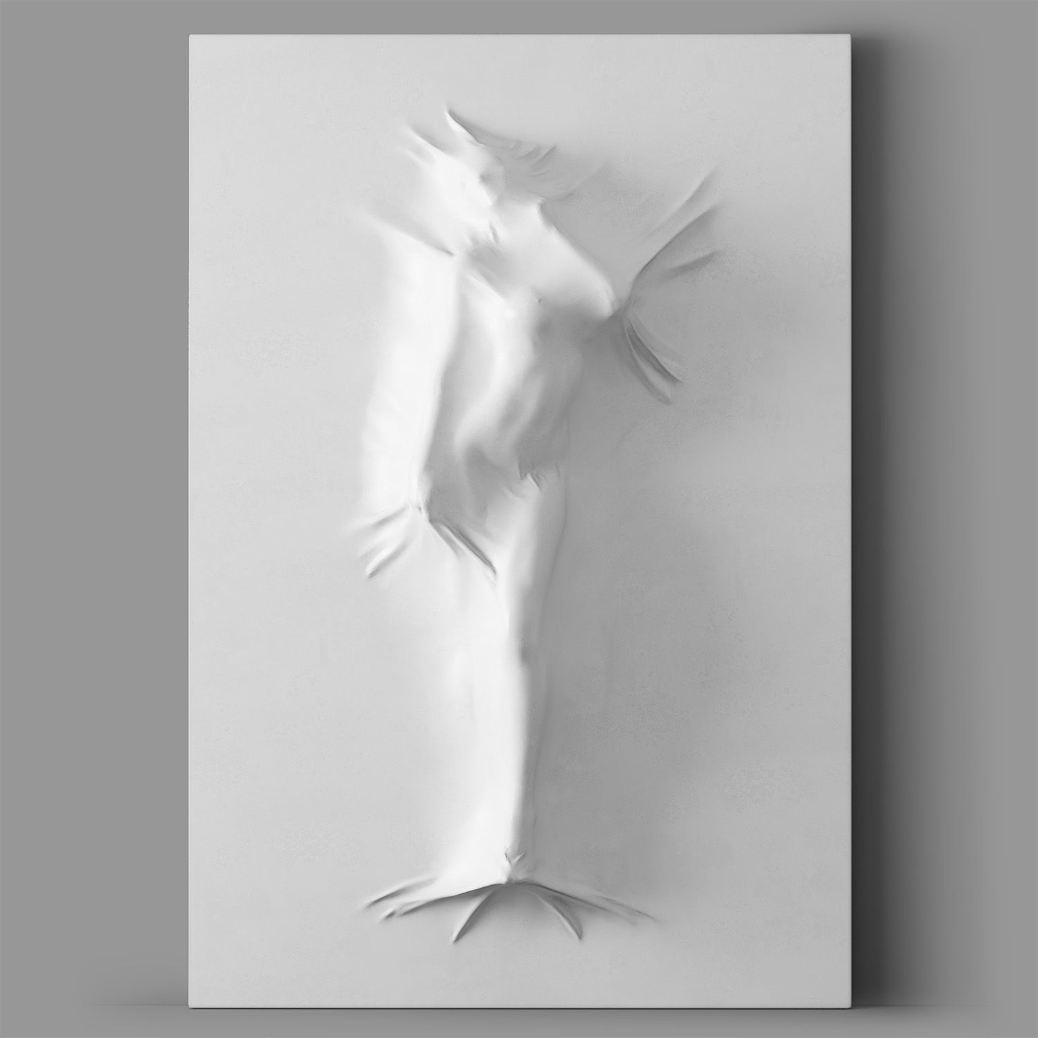 Bas relief Woman on the Wall 3D model | CGTrader