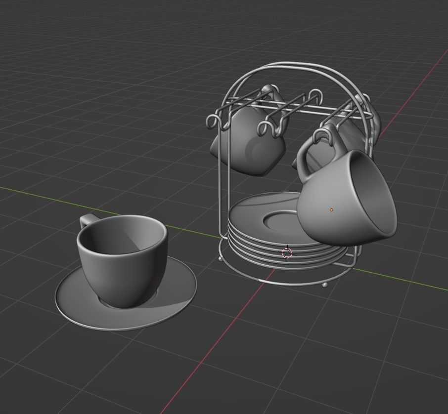Cup Holder 3D 3D model | CGTrader