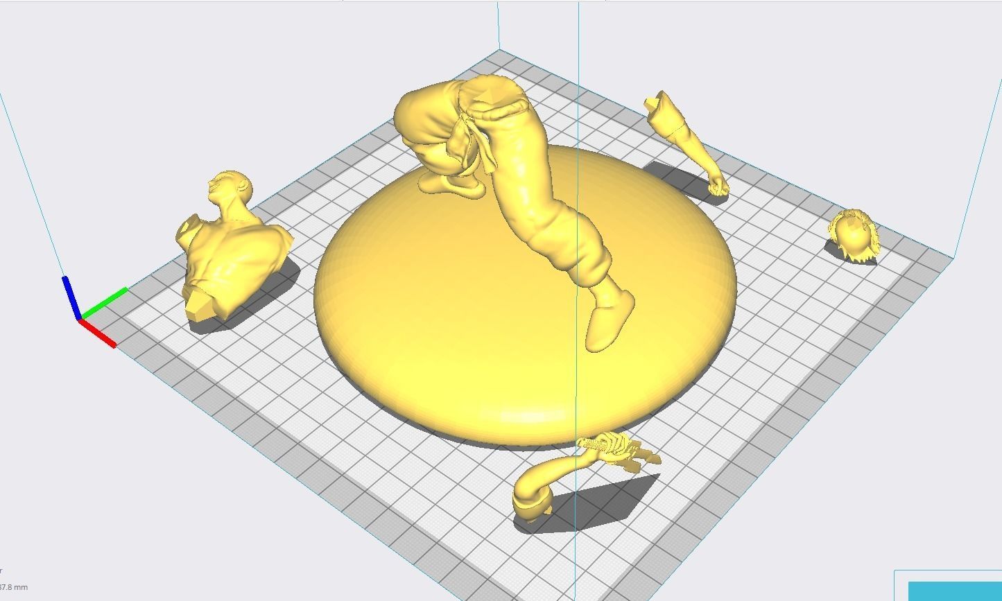 Fushiguro Toji from Jujutsu Kaisen 3D model 3D printable | CGTrader
