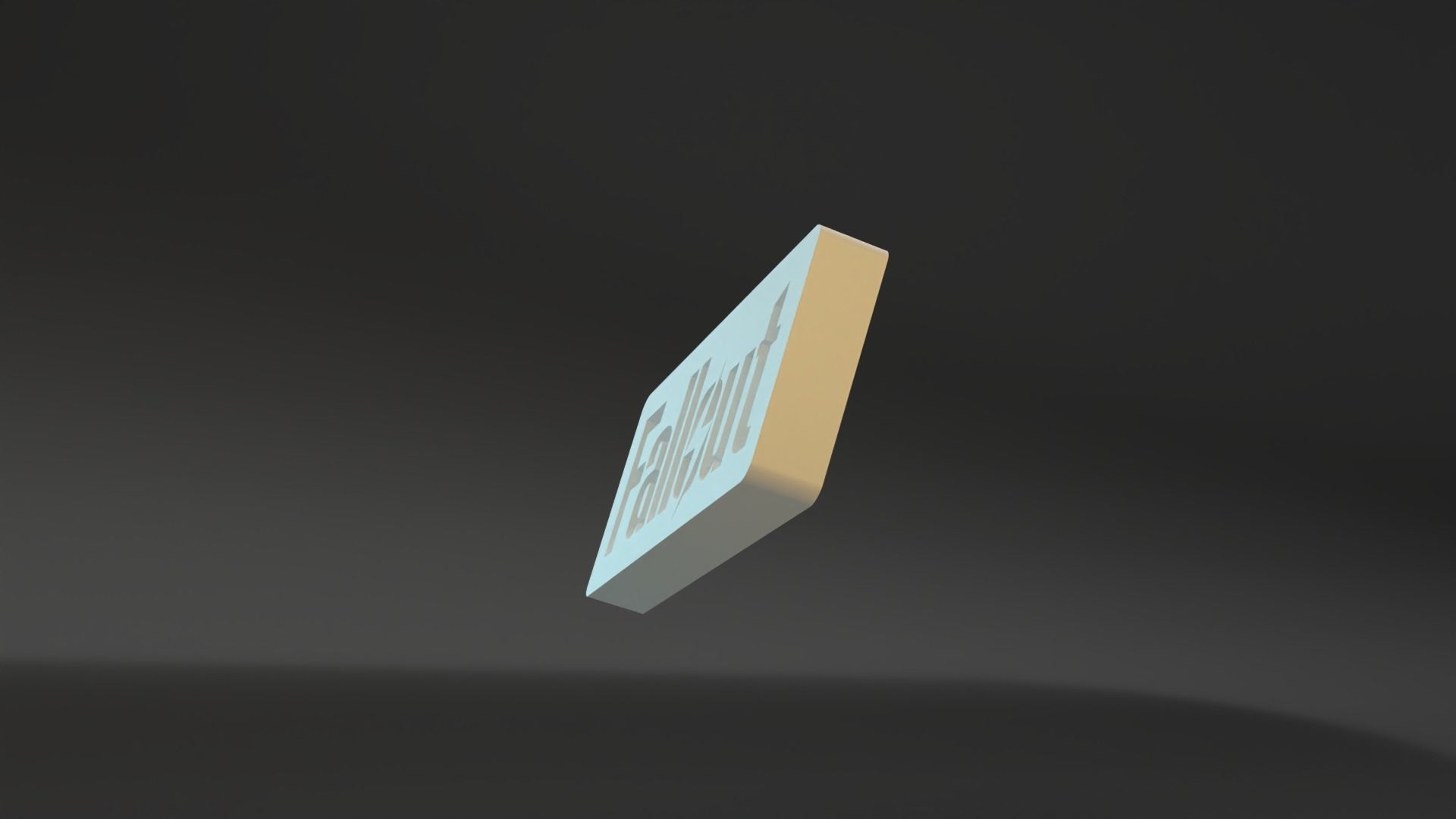 Fallout Logo 3D model | CGTrader