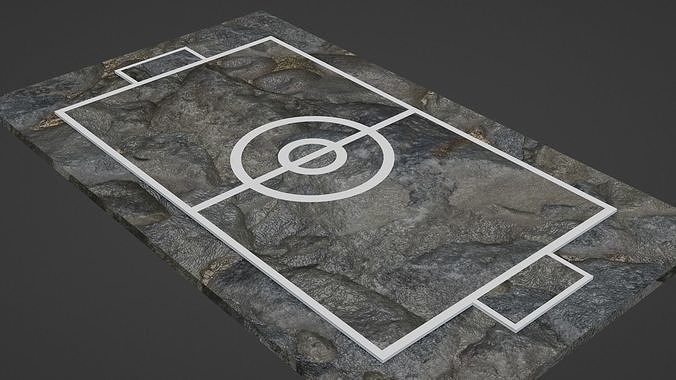 3D model Pokemon stadium - rocks stadium VR / AR / low-poly | CGTrader