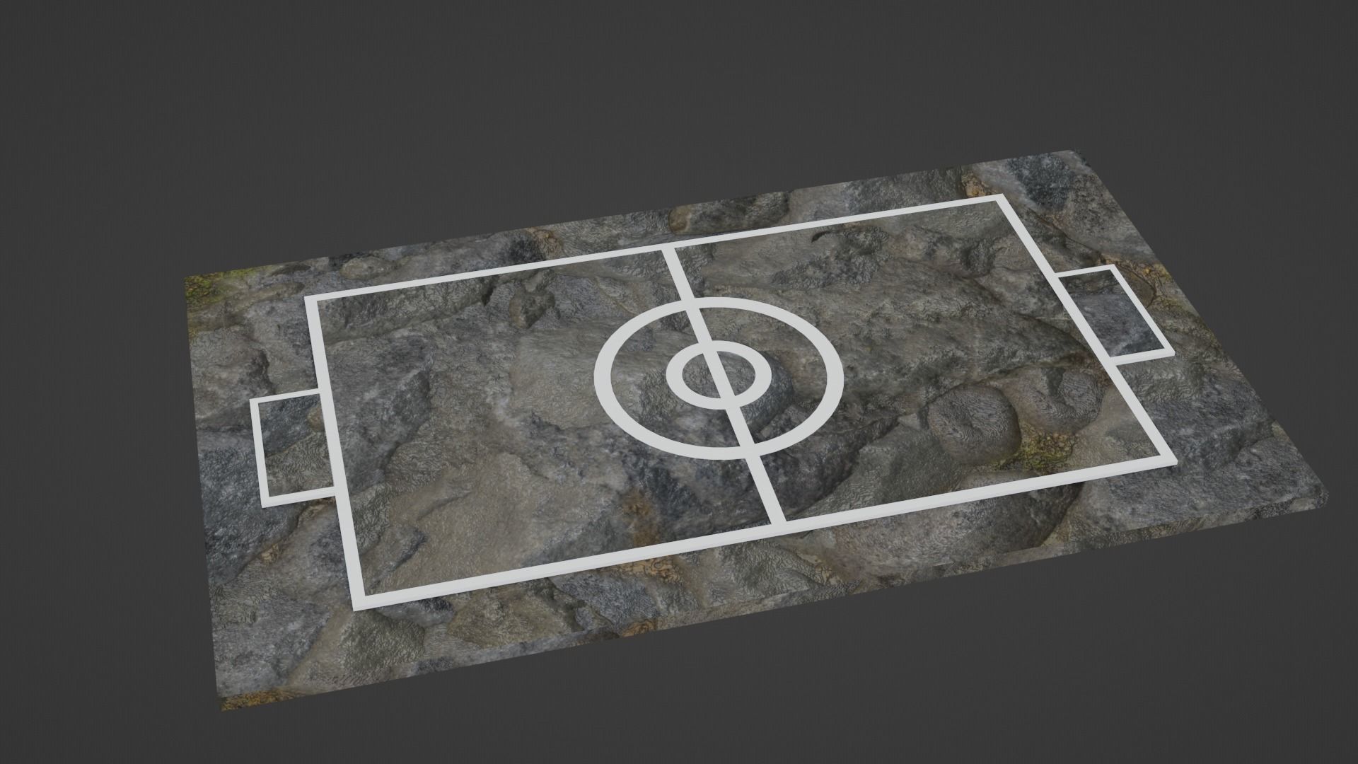 3D model Pokemon stadium - rocks stadium VR / AR / low-poly | CGTrader