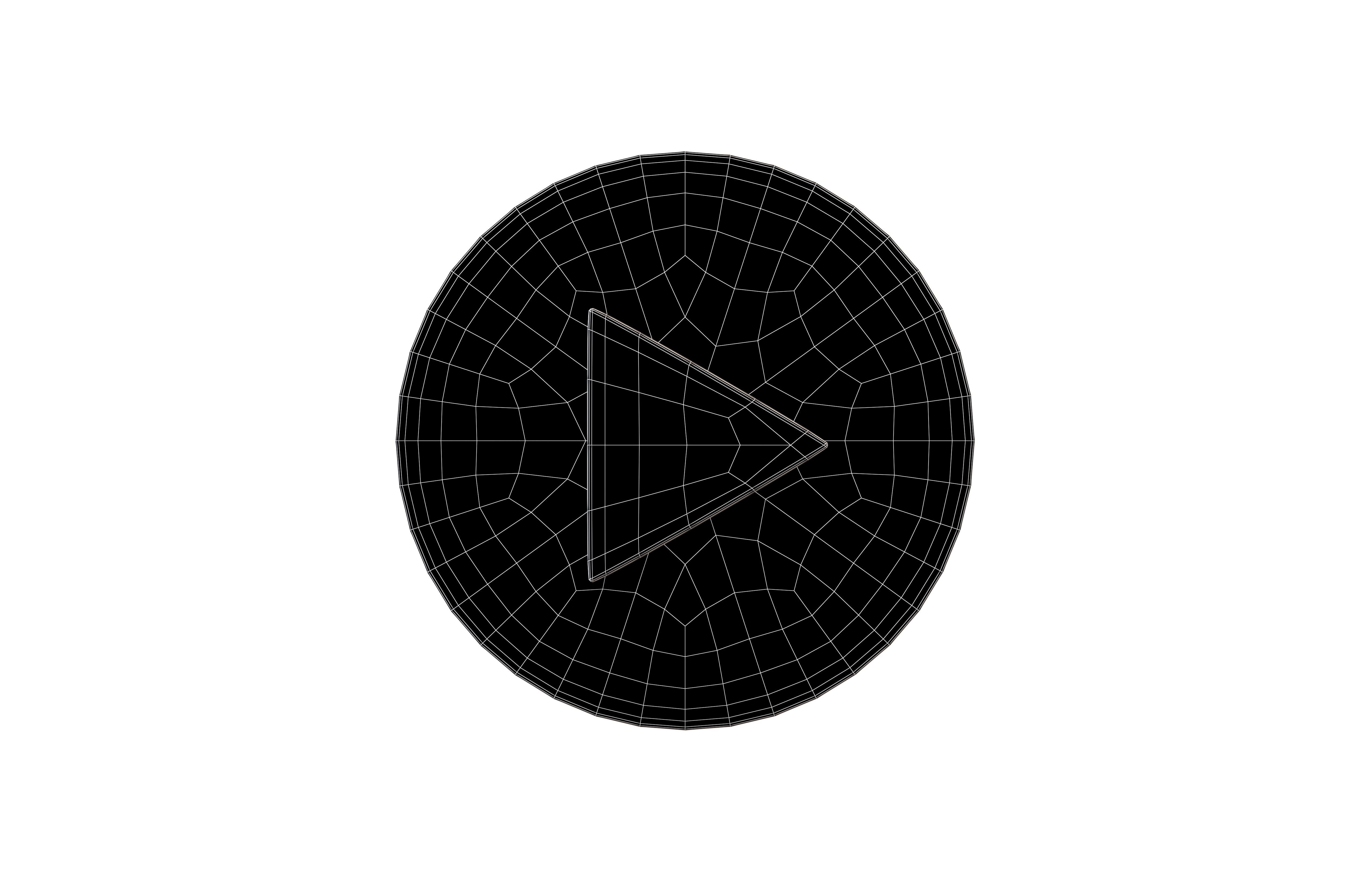 3D model Play Button Symbol V1 001 VR / AR / low-poly | CGTrader