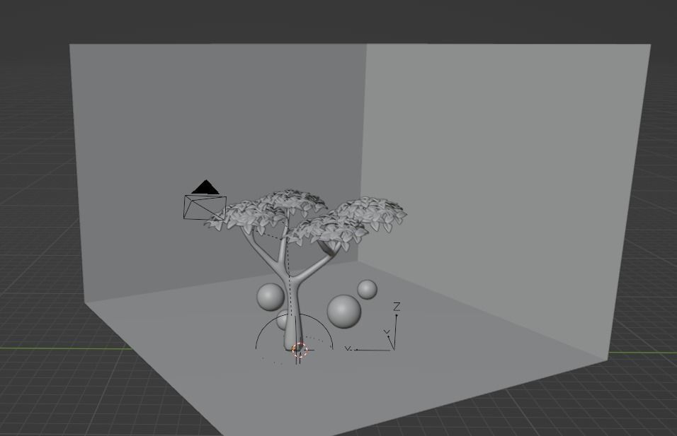 Tree animation for low poly 3e free VR / AR / low-poly 3D model ...