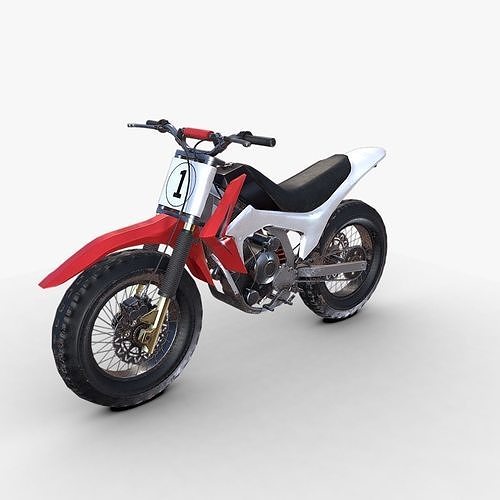 3D model Dirt Bike VR / AR / low-poly | CGTrader
