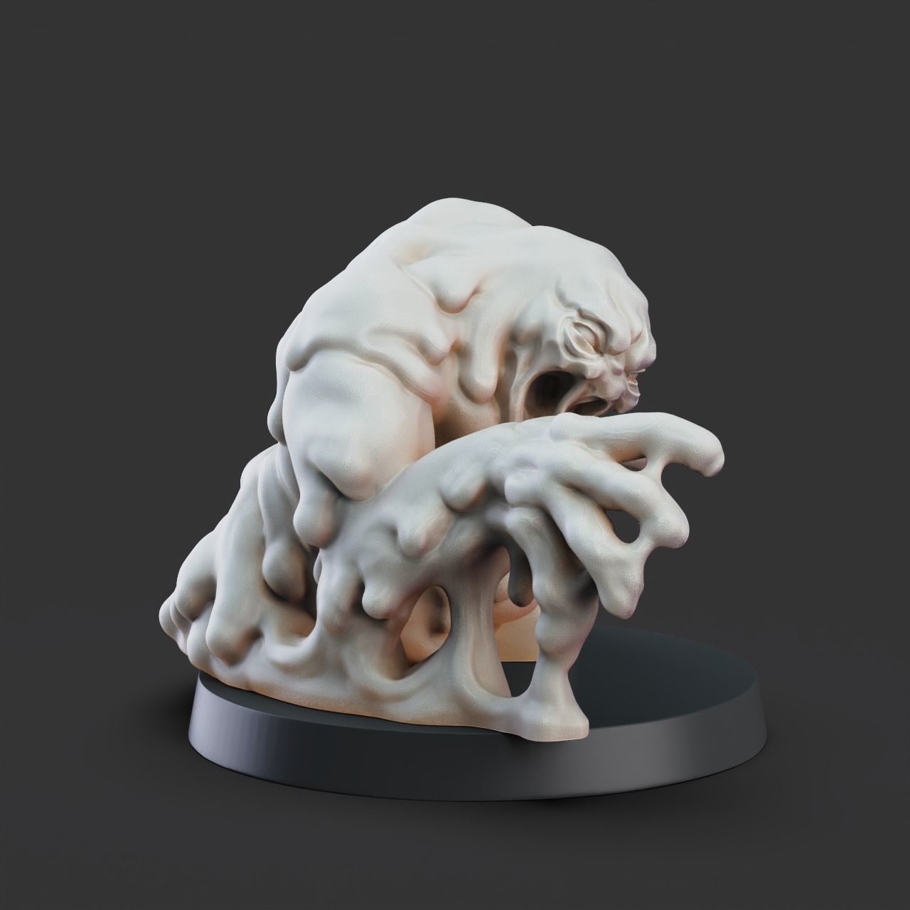 Golem Clay - 3D Printable TTRPG - PRESUPPORTED - 32mm Scale 3D model 3D ...