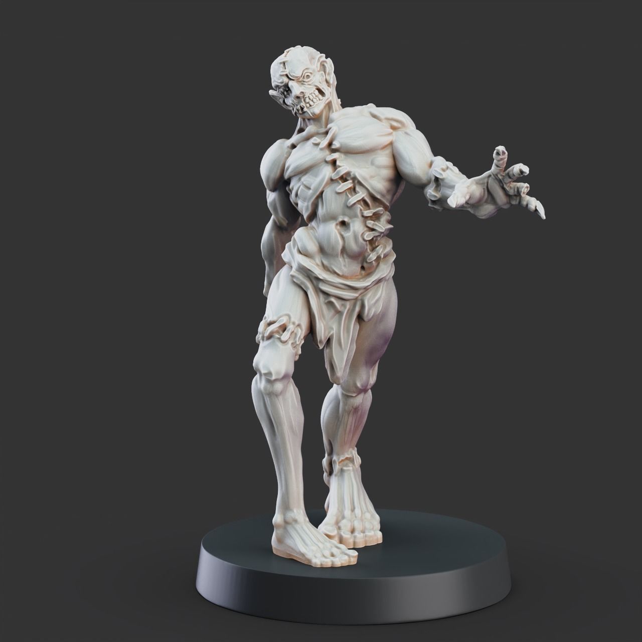Flesh Golem - 3D Printable TTRPG - PRESUPPORTED - 32mm Scale 3D model ...