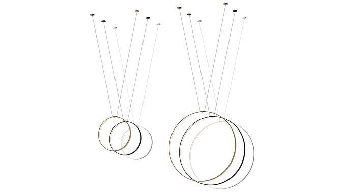 Zava - Rings Verticale 3D model | CGTrader