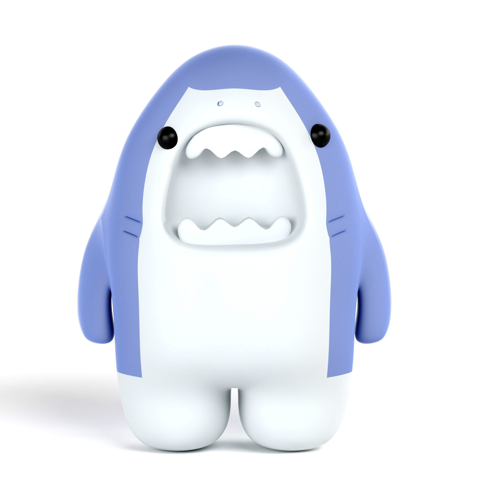 Hojiro shark toy 3D model | CGTrader