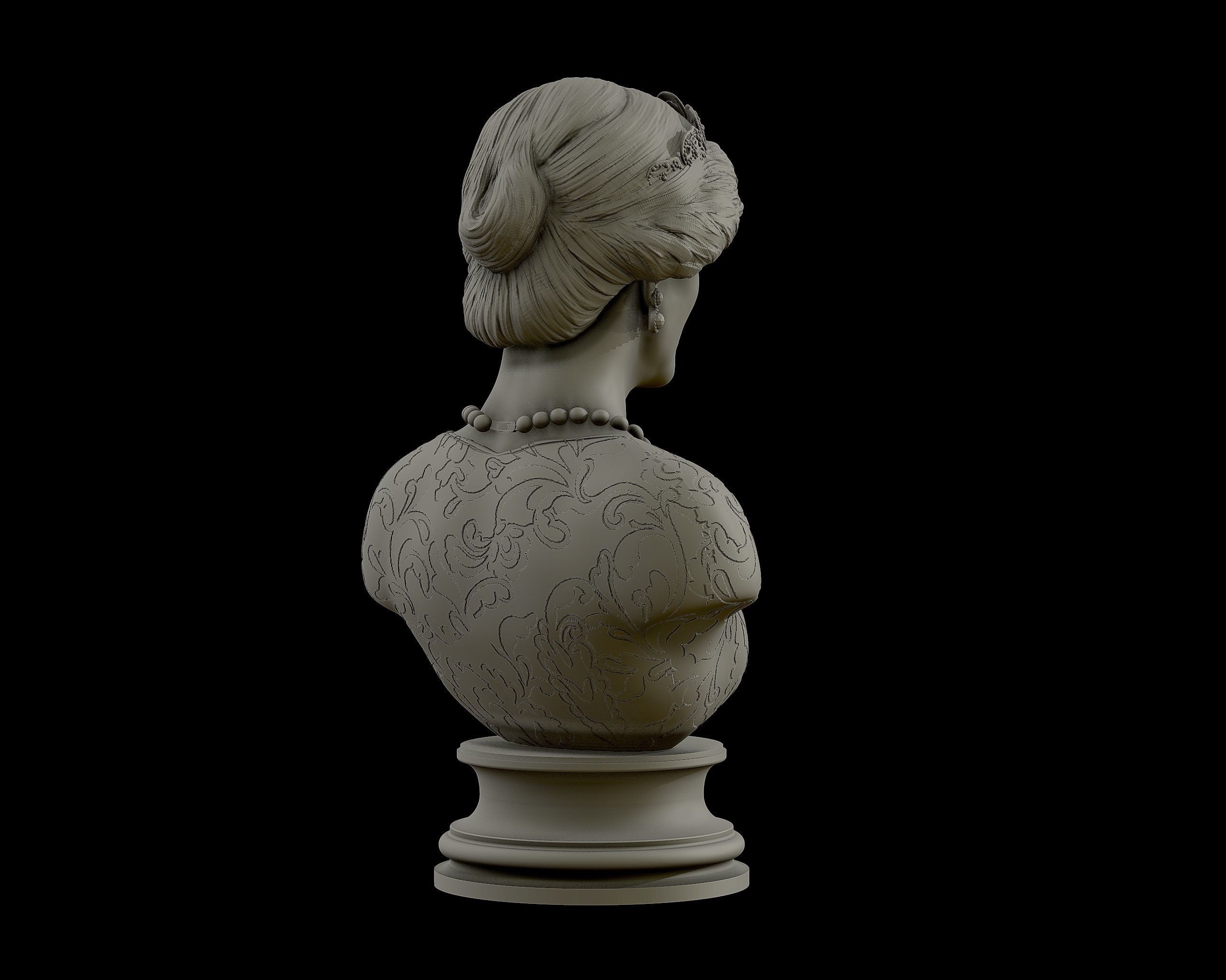 Princess Diana 3D model ready to print 3D model 3D printable | CGTrader