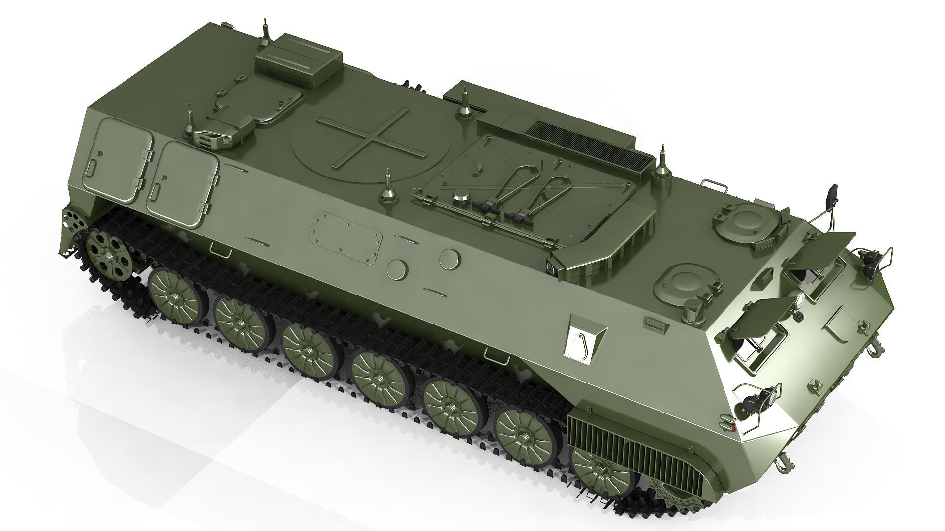 MTLB-u 3D model | CGTrader