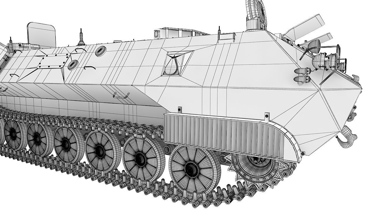 MTLB-u 3D model | CGTrader