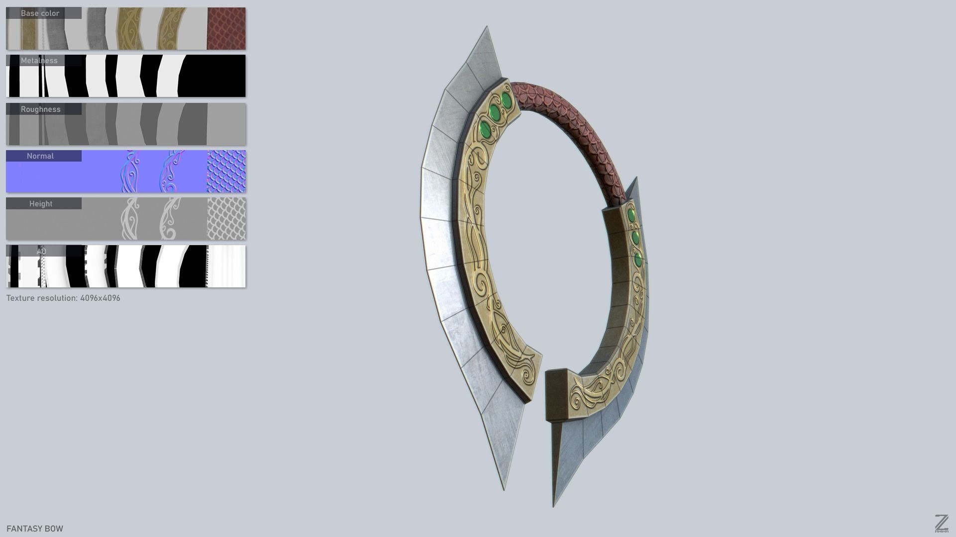 3D model Chakram VR / AR / low-poly | CGTrader