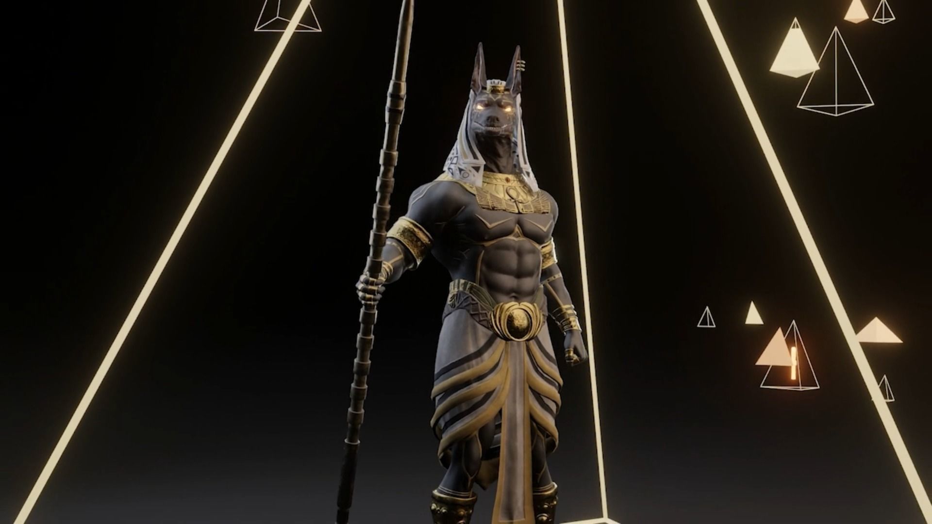 3D model Anubis VR / AR / low-poly | CGTrader