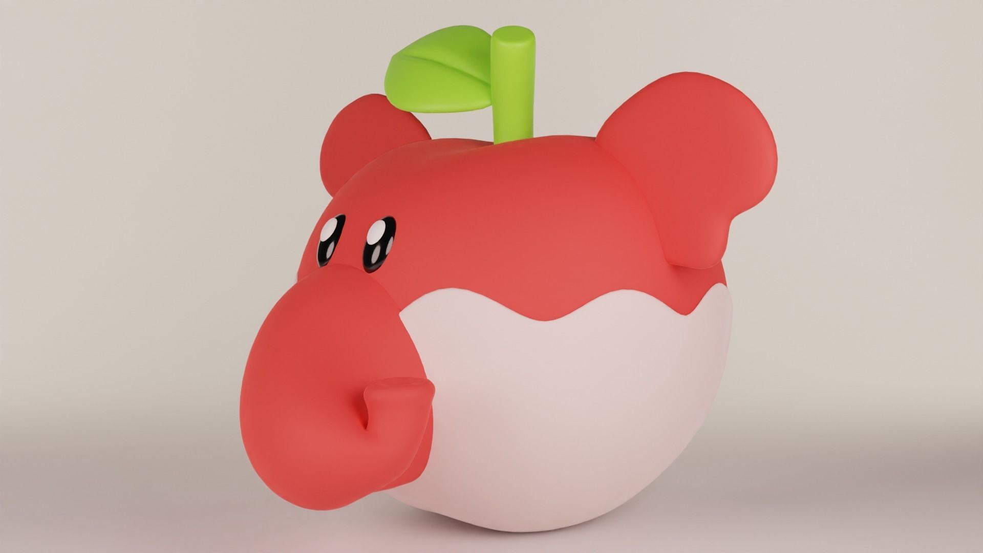 Elephant Apple Super Mario Wonder 3D model | CGTrader